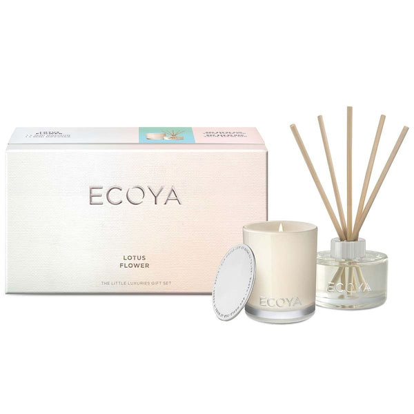 Ecoya Lotus Flower Little Luxuries Gift Set – withflowers
